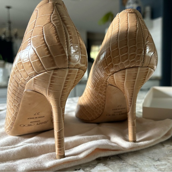 Jimmy Choo | Shoes | Jimmy Choo Glossy Croc | Poshmark